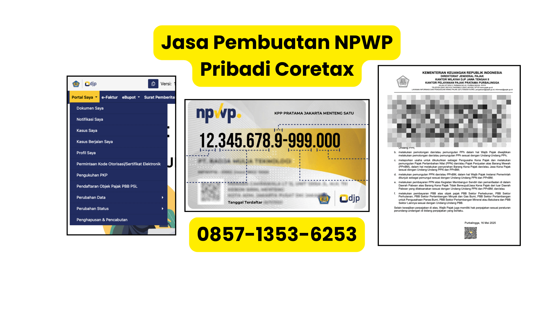 Jasa Pembuatan NPWP Pribadi - Berpengalaman Anti Gagal